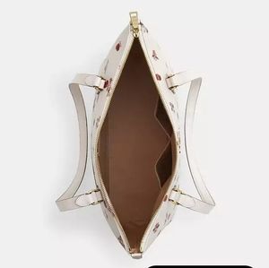 Coach | Bags | New Gallery Tote With Ladybug Floral Print | Poshmark